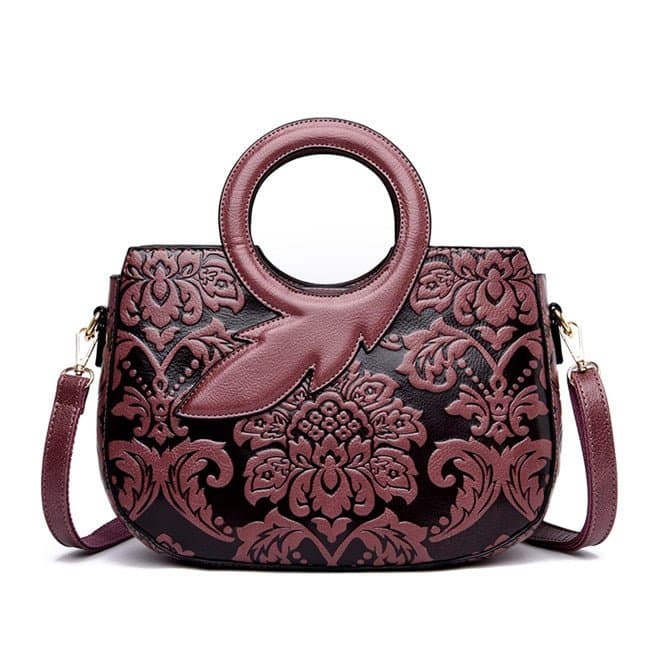 Classic Vintage Style Japanese Leather Handbag – Cozy